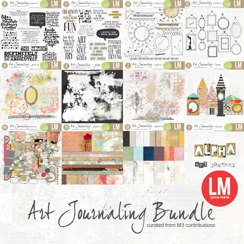 Art Journaling bundle - The Lilypad