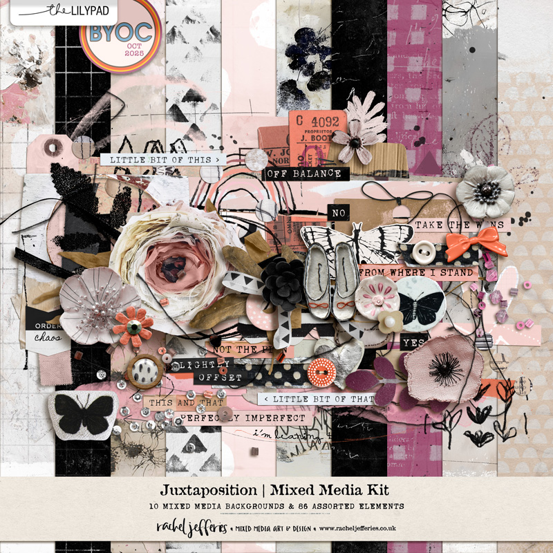 Juxtaposition | Mixed Media Kit - The Lilypad