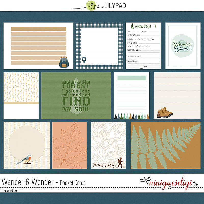 Wander & Wonder | Pocket Cards - The Lilypad