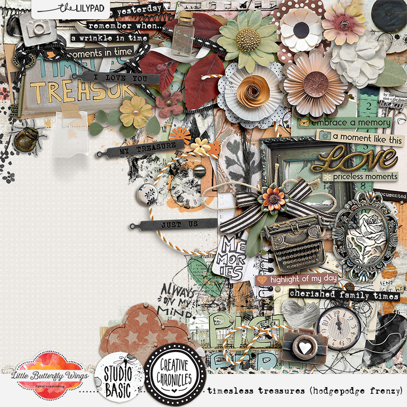 Creative Chronicles: timeless treasures (bundle) - The Lilypad
