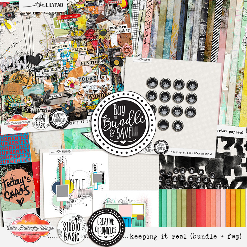Creative Chronicles: keeping it real (bundle + fwp) - The Lilypad
